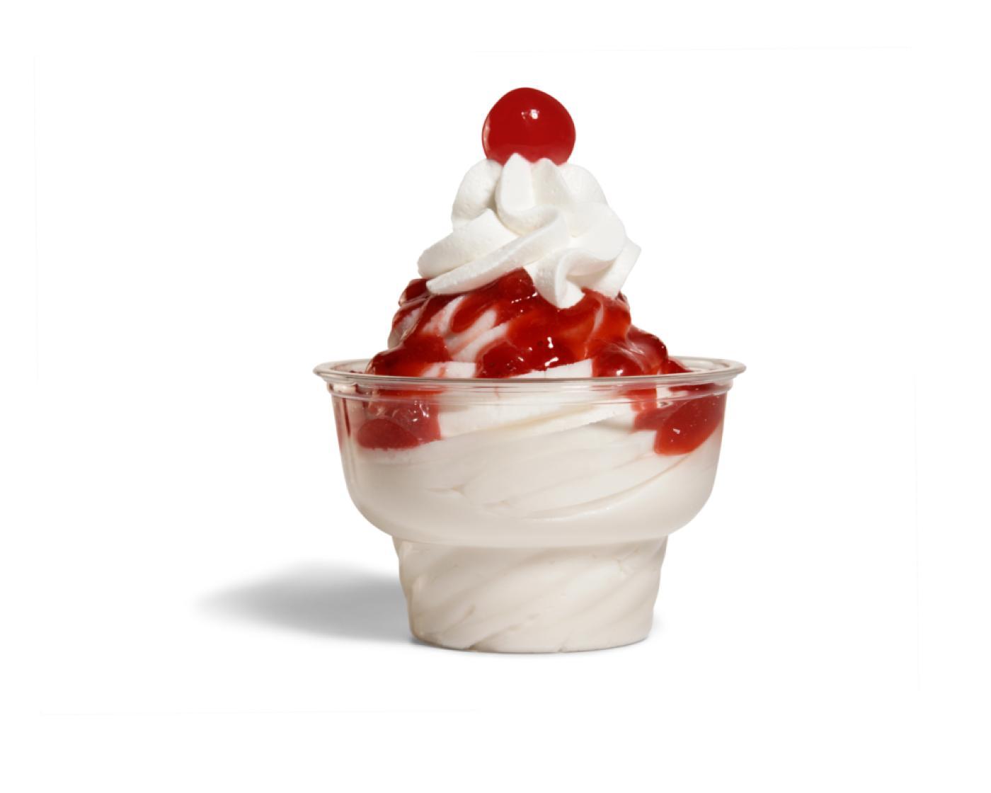A&W Restaurants - Strawberry Sundae