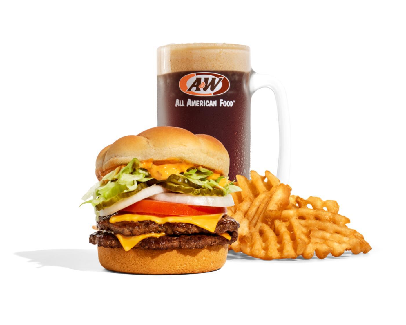 A&W Restaurants - Papa Burger® Combo